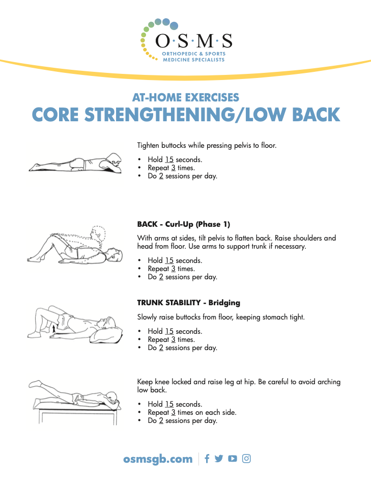 Physical Therapy Protocols - OSMS - Orthopedic and Rheumatology ...