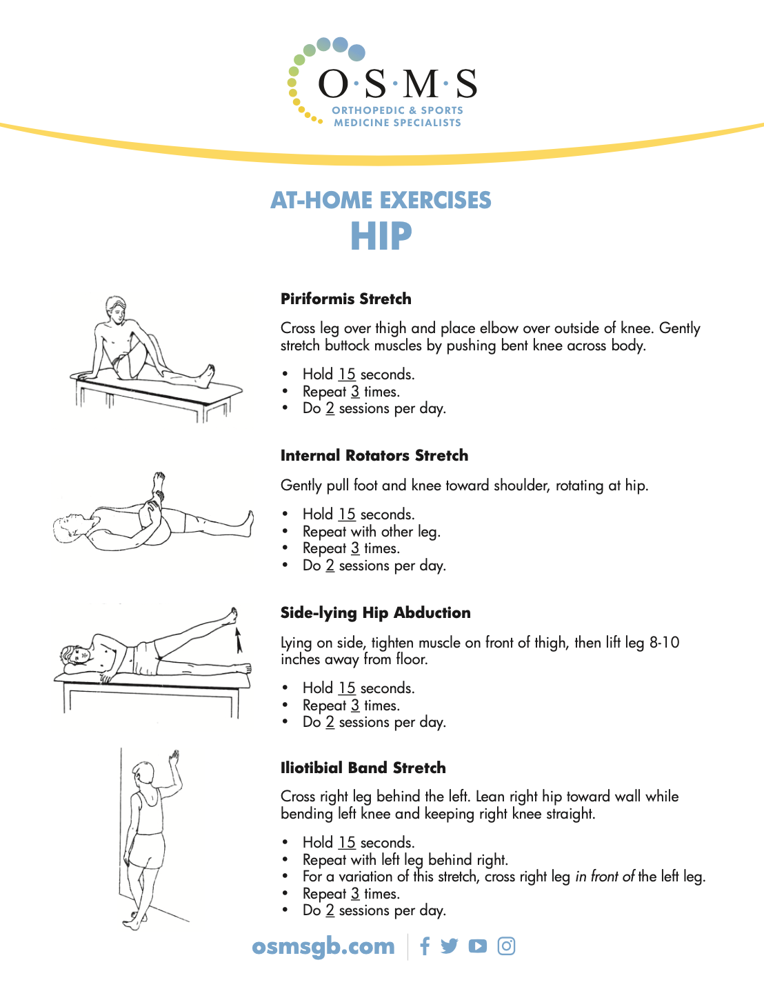 Physical Therapy Protocols OSMS Orthopedic And Rheumatology